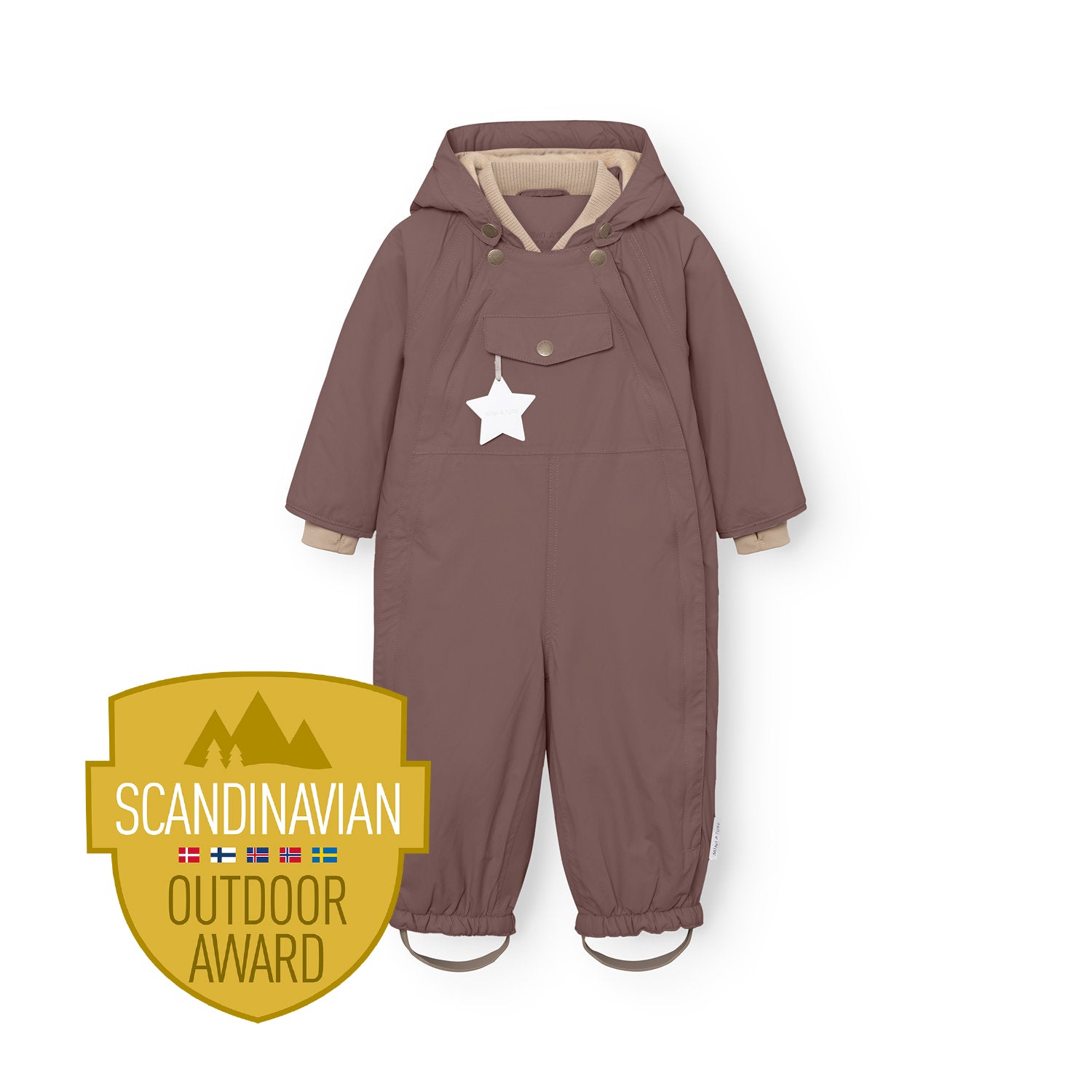 MATWISTI fleece lined snowsuit. GRS | Award-winning snowsuit for kids
